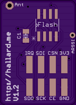 Use RFM12B, RFM69, Micro SD or Flash EEP using ArduiPi NRF24L01 connector – Charles's Blog
